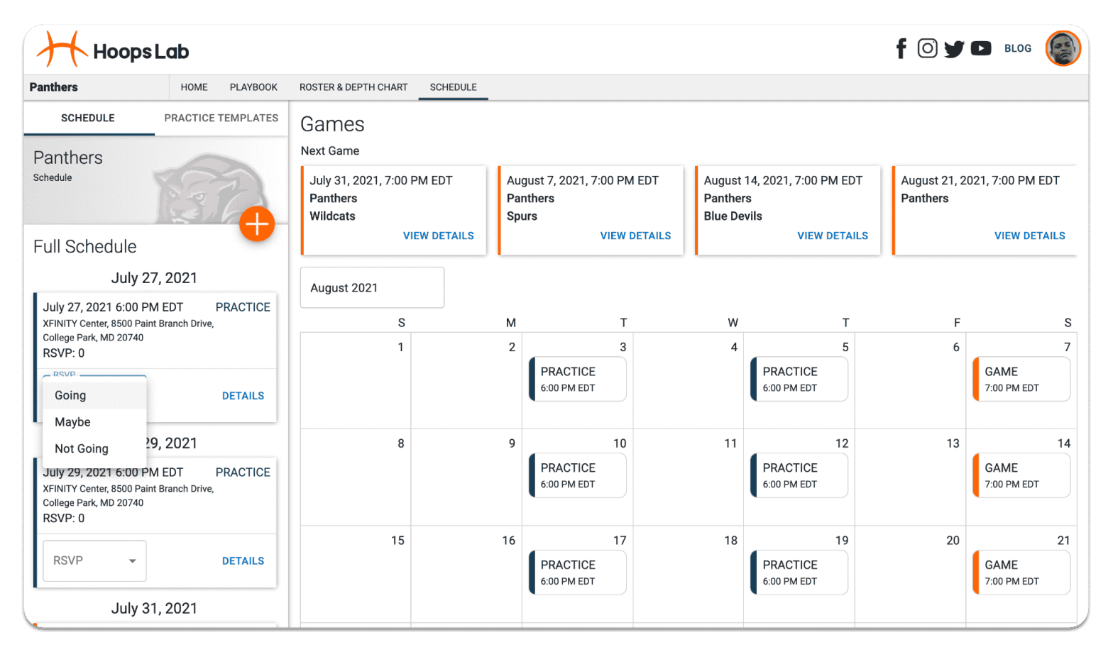 Pricing - Basketball Play Designer and Team Management | Hoops Lab