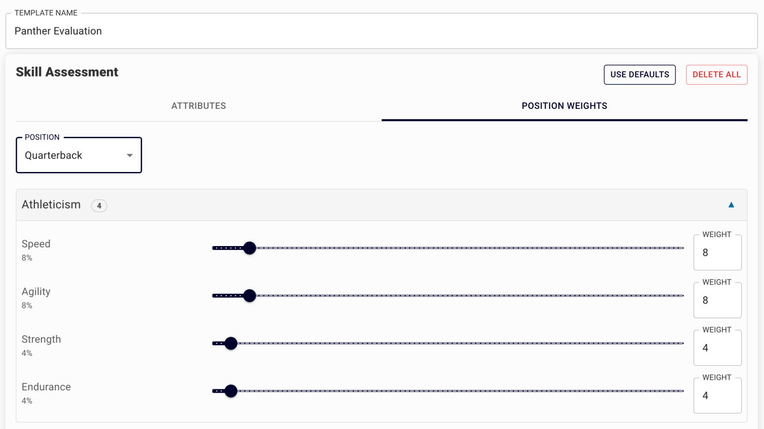 Custom Player Evaluations - Labrador Sports